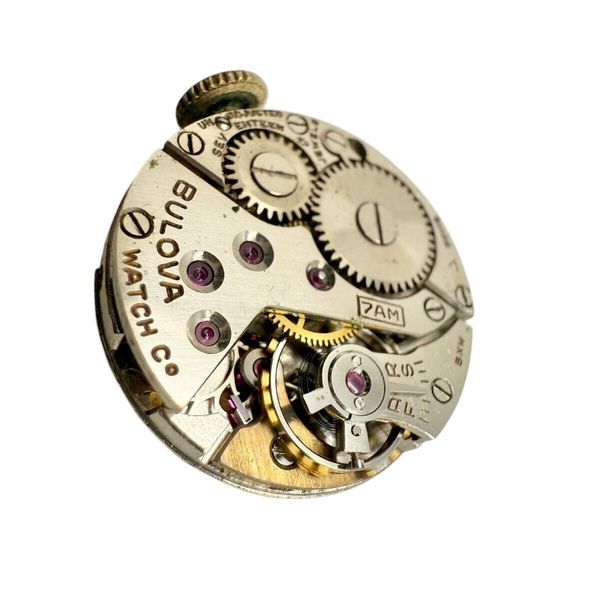 Running Antique Manual Wind Cal.7AM 17j Bulova Watch | WatchCharts ...