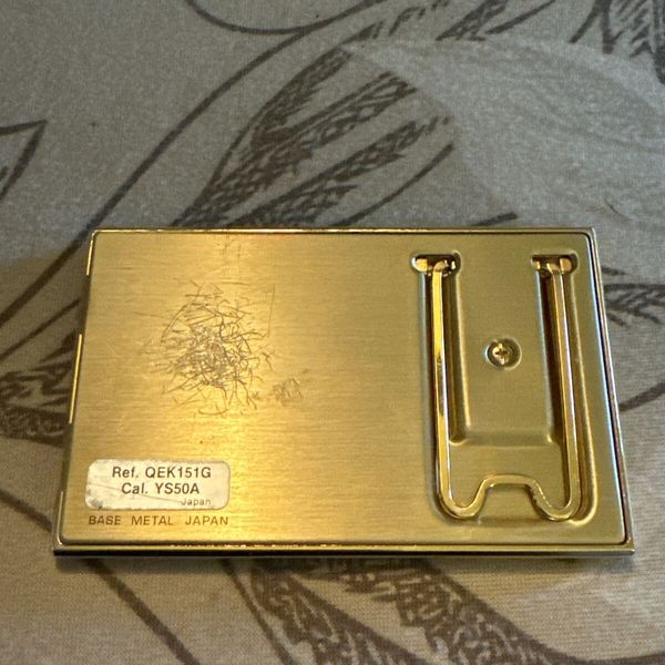 Seiko Card Alarm Showa Retro Clock Quartz Alarm- Chronograph ...