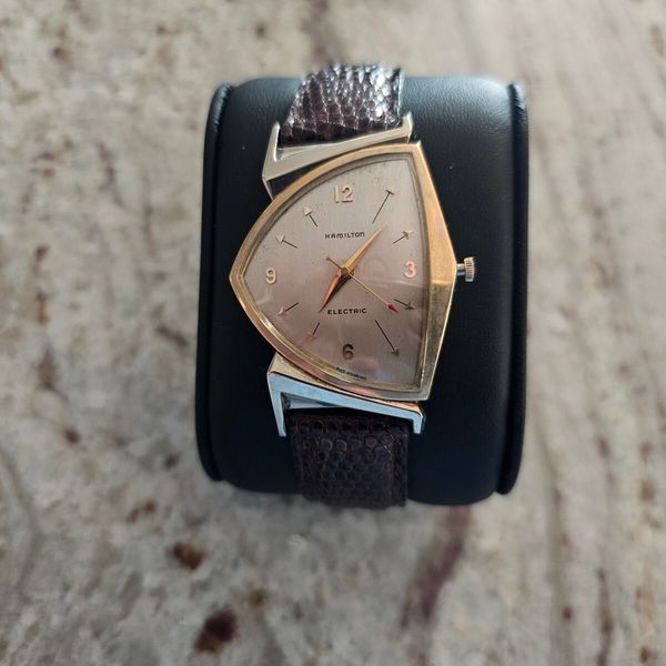 Vintage Hamilton Pacer White Dial Electric Watch 500 Movement ...