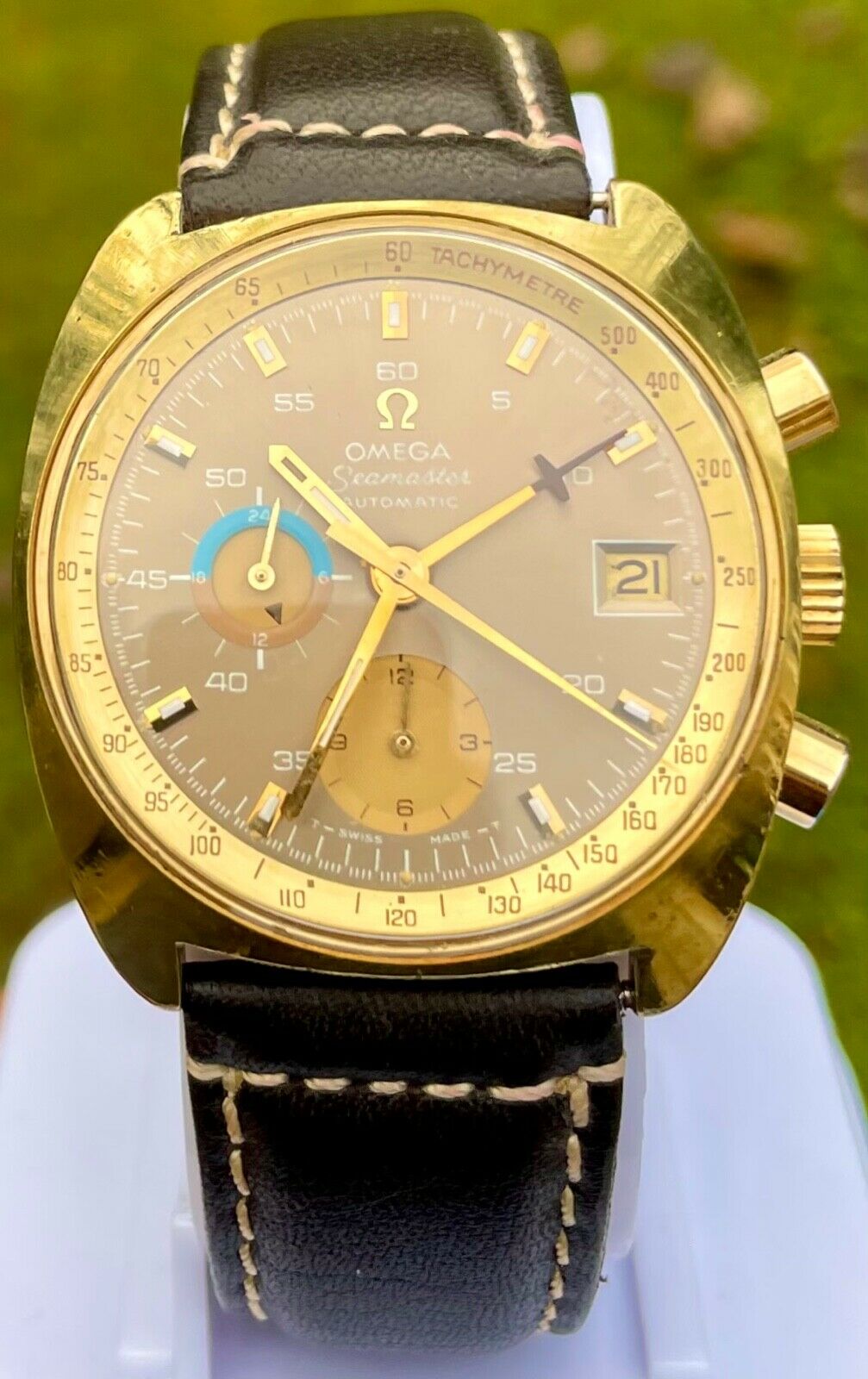 Omega Seamaster Chronograph 176.007 Circa 1972 Collectors Vintage Watch ...