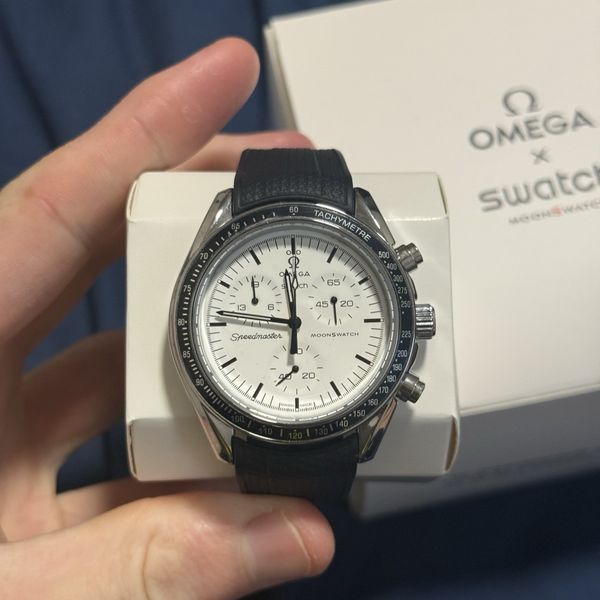 Swatch Moonswatch 1965 60th Anniversary Metal Case Mod 42mm ...