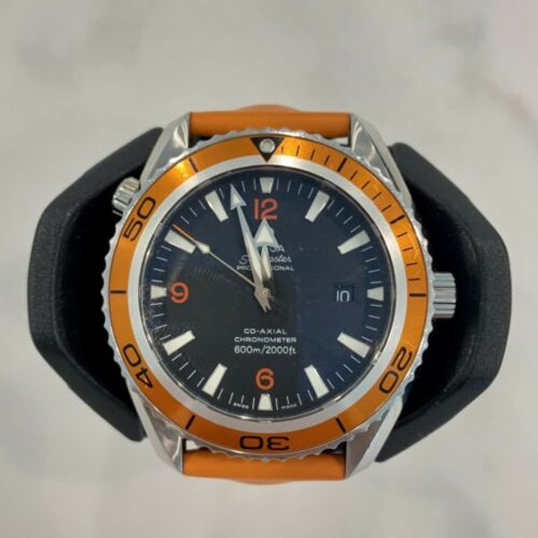Omega 45mm Seamaster Planet Ocean Co-Axial Chronometer Original Owner ...