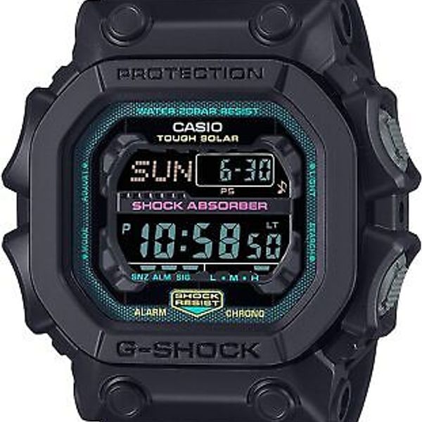 CASIO G-SHOCK GX-56MF-1JF Multi Fluorescent Digital Solar Black Mens ...
