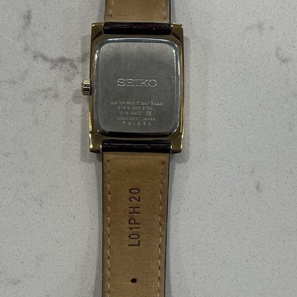 Seiko Menâ s Solar Champagne Dial Watch SUP896 | WatchCharts Marketplace