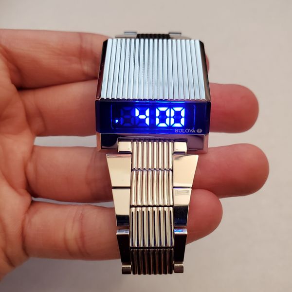 [WTS] Bulova Computron Silver Blue Dial | WatchCharts Marketplace