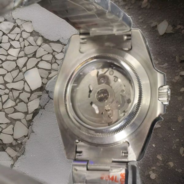 40mm Dive Watch Oyster SS Automatic Watch 24 Jewel Pearl Dial Seiko ...