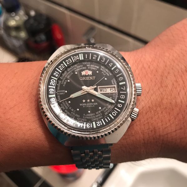 Orient world diver $85 | WatchCharts