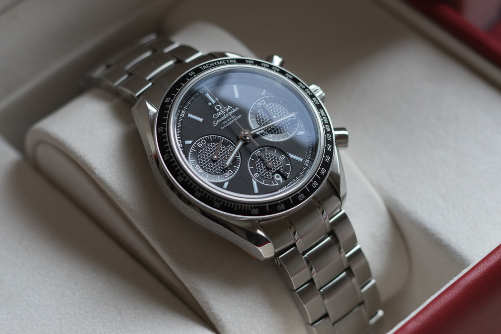 FS: Omega Speedmaster Racing 326.30.40.50.01.001 40mm Black Stainless ...