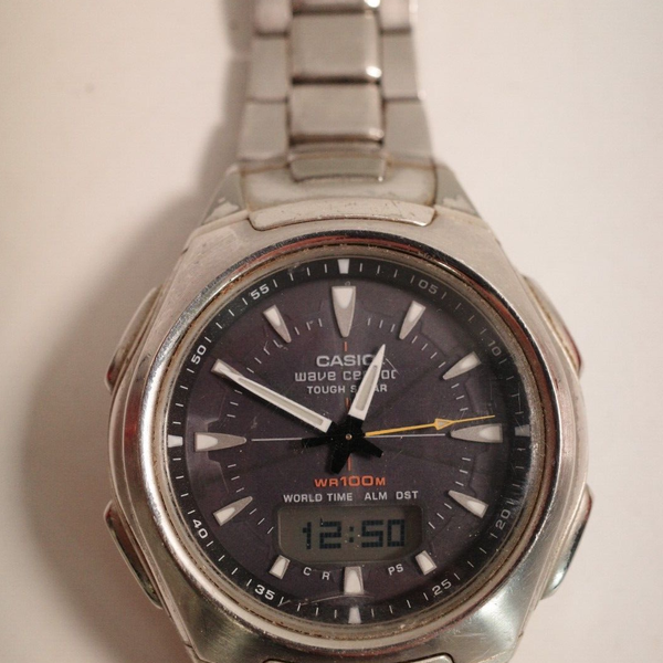 Casio Wave Ceptor WVA-430U Tough Solar Radio Controlled | WatchCharts ...