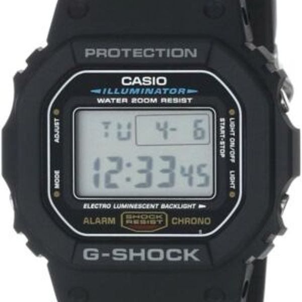 Casio G-Shock DW-5600UE-1, module 3525, LED backlight, positive display ...