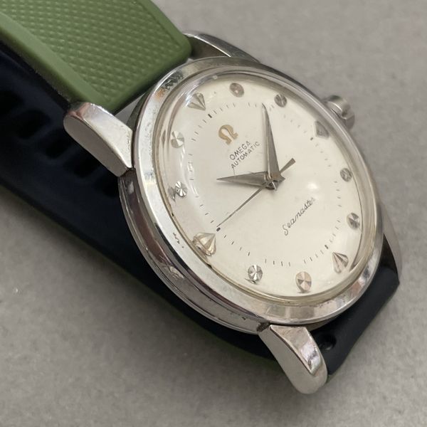 1958 Omega Seamaster 2846 8SC 501 Automatic 20j Large Hippocampus Case ...