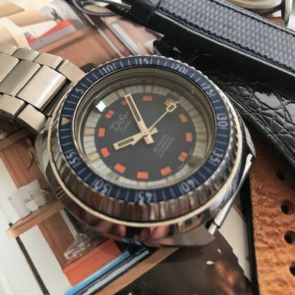 SOLD! Very Rare Chucky Difor 1000m Diver Similar to Certina PH ...