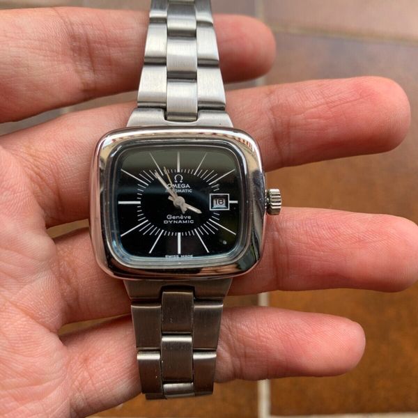 Omega Geneve Dynamic, blue dial, date, automatic | WatchCharts Marketplace