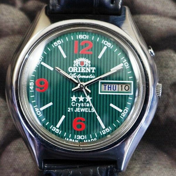 ORIENT 3 STAR AUTOMATIC CAL.46941 JAPAN MEN'S USED OLD WATCH - WORKING ...