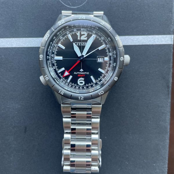 Citizen Promaster Air GMT Automatic Black Dial Men's Watch NB6046-59E ...