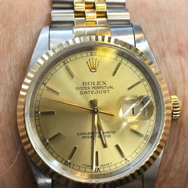 Rolex Datejust 16233- U serial number- NICE! | WatchCharts Marketplace