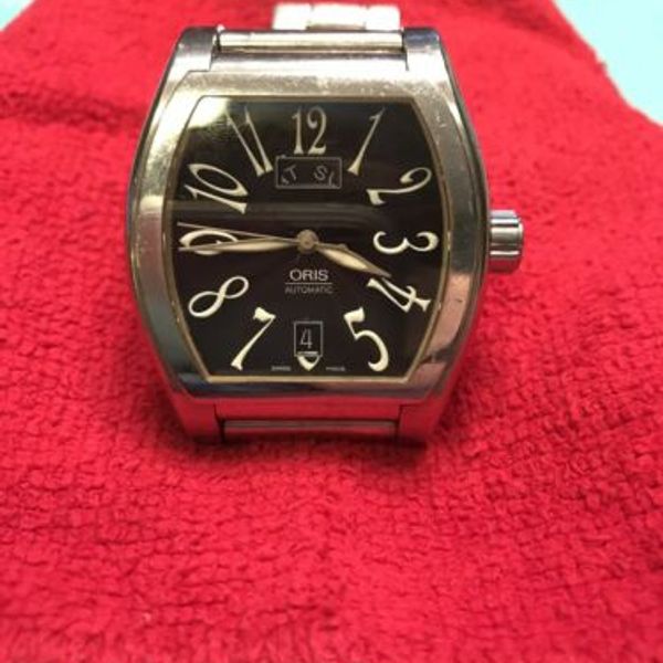 Nice Oris "Miles Davis Tonneau" DAY-DATE men's automatic watch ...