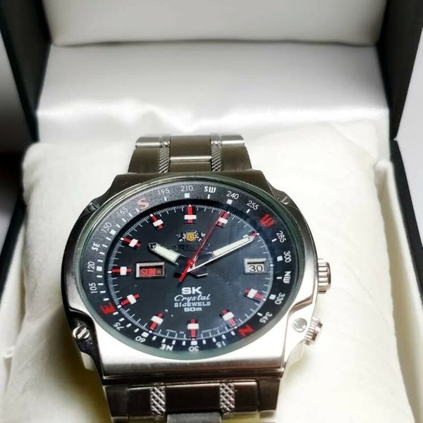 ORIENT SK (EM5H-co) Crystal Automatic 50m MEN'S WATCH JAPAN MADE Size 42 mm | WatchCharts ...