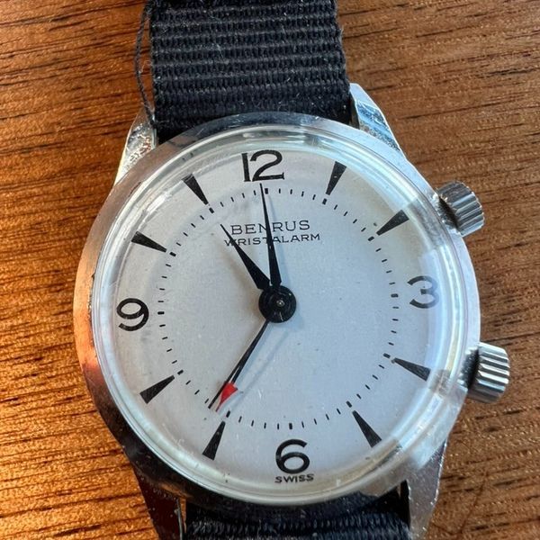 Benrus Wrist Alarm Watch - DS15 - Vintage | WatchCharts Marketplace