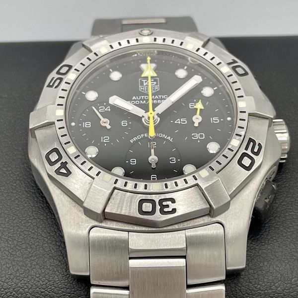 TAG Heuer Aquagraph 500m Diver Swiss Automatic Chronograph CN211A 43mm ...