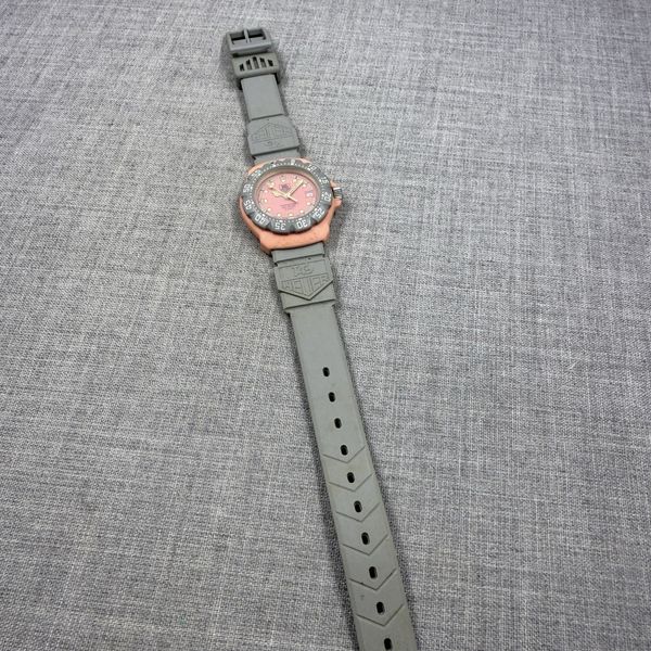 Tag Heuer Formula 1 Pink Dial Bezel Quartz Watch 360.508 for Parts or ...