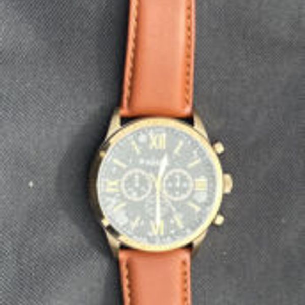 FOSSIL Wrist Watch Mens Flynn Chronograph Pilot Bq2261 252305 ...