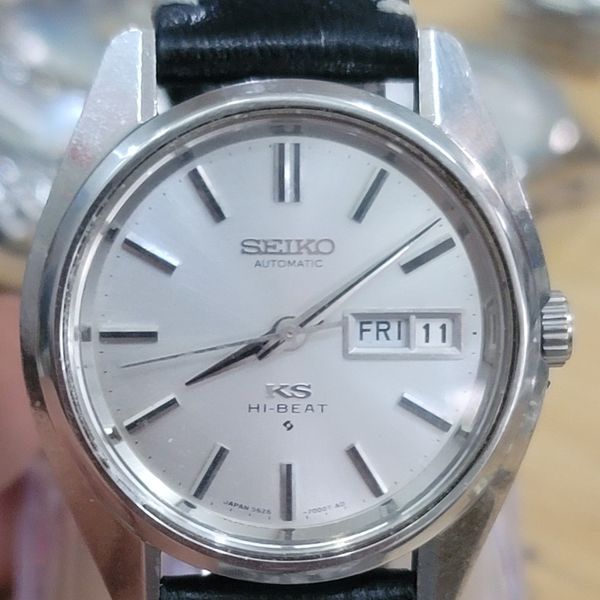1969S VINTAGE KING SEIKO KS 5626 HI BEAT 28800BPH AUTOMATIC 25J SS MENS WATCH | WatchCharts ...