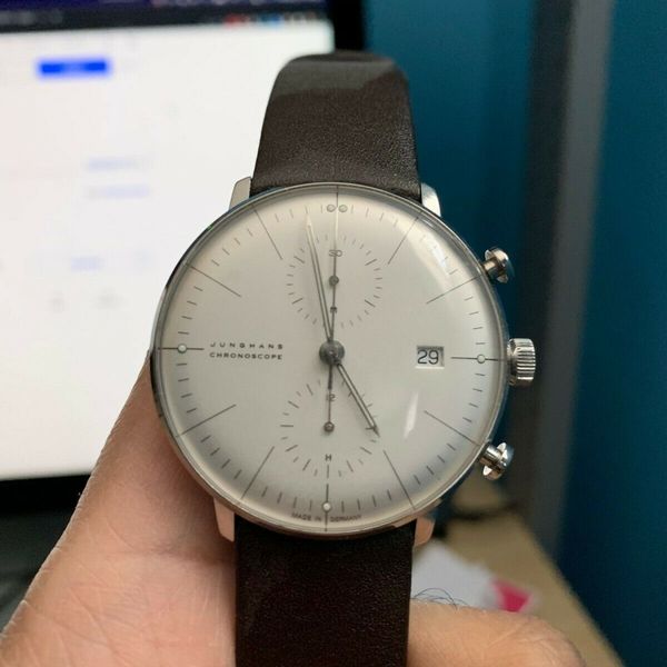 Junghans Max Bill Chronoscope Mens Automatic Chronograph Watch ...