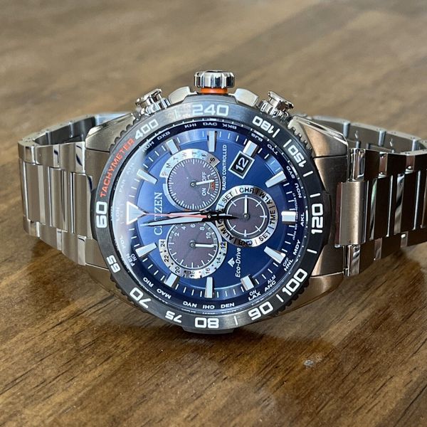 CITIZEN Eco-Drive PROMASTER PCAT Men's Chronograph Watch - CB5034-58L ...