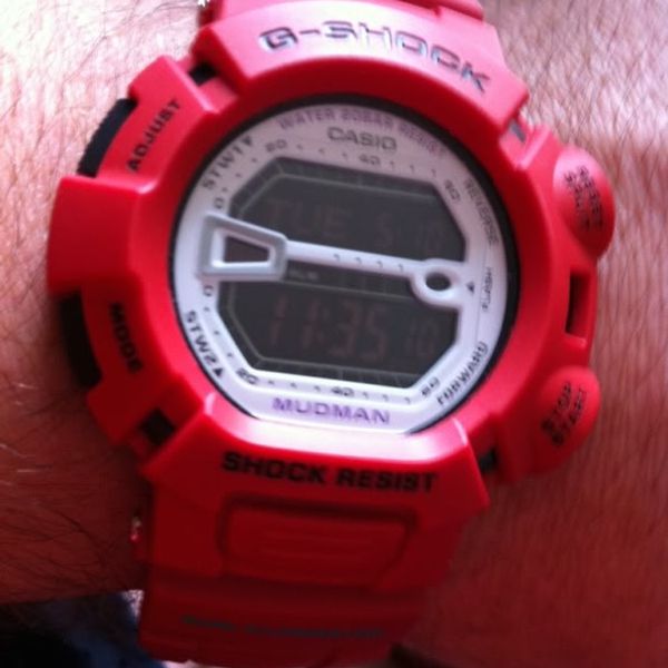SOLD!!!!Casio G Shock Mudman (Red) G9000 MX-4 | WatchCharts Marketplace