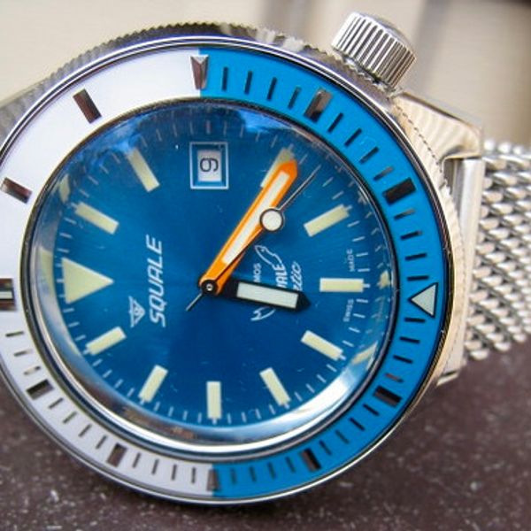FS Squale Squal - Matic - Blue Dial - Price Drop | WatchCharts