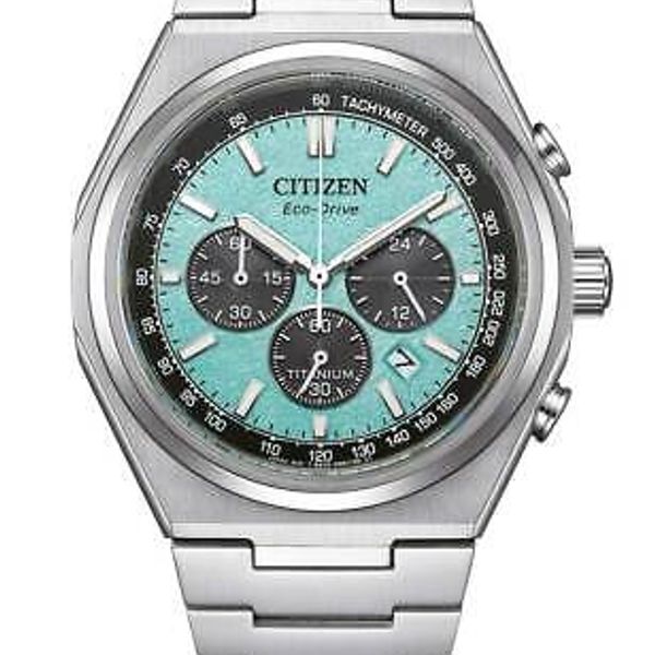 Citizen CA4610-85M Mens Watch Eco-Drive Super Titanium Chronograph 43mm ...