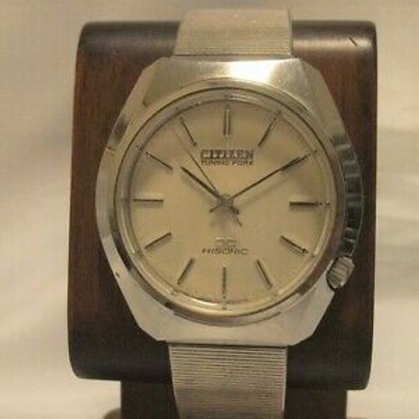 CITIZEN TUNING FORK HISONIC 3720-375025Y NEW Battery Men's Watch ...