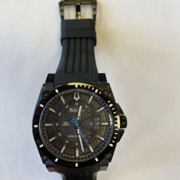 Bulova Precisionist C960944 (black) Stainless Steel Wristwatch ...