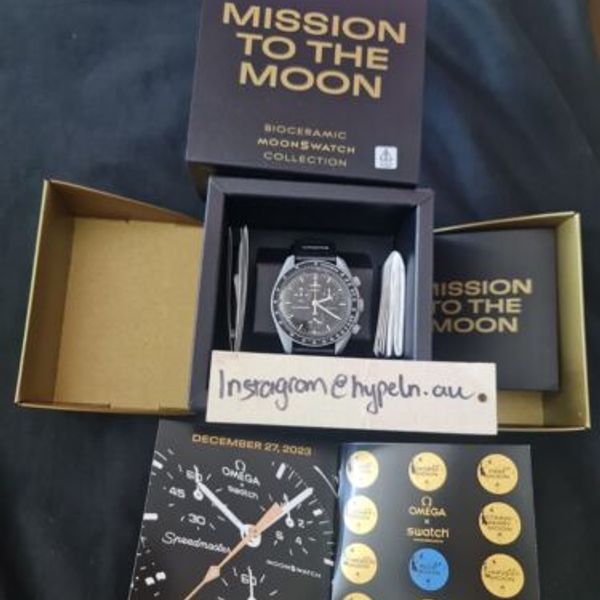 Omega X Swatch MoonSwatch Mission TO Moonshine Gold Cold Moon SNOW ...