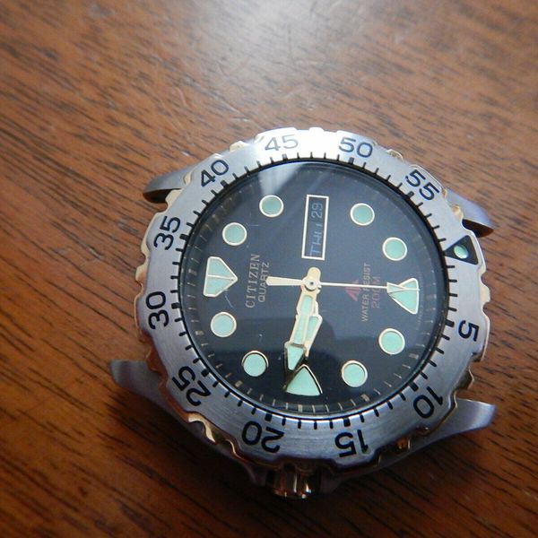 Early Citizen Promaster quartz Diver 200m 1992 Parts or repair ...
