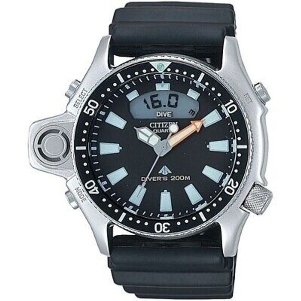 Citizen Promaster Aqualand JP2000-08E Black Analogue Digital Men's Watch | WatchCharts Marketplace