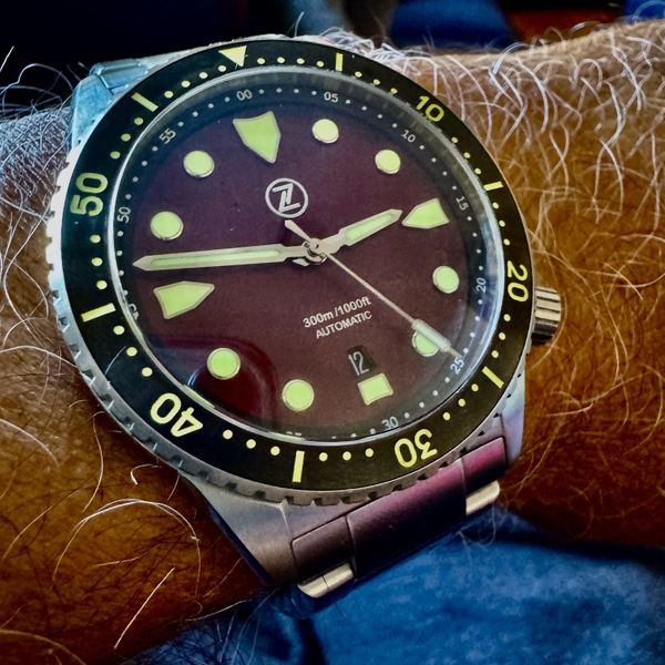 [WTS] Zelos Great White V2 'Blood Moon Meteorite' Watch Limited Edition ...