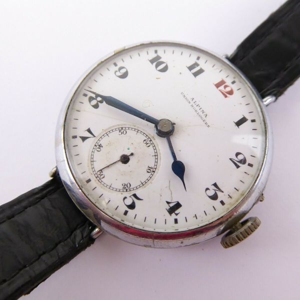 Antique ALPINA UNION HORLOGERE Wrist WATCH ww25 33g | WatchCharts