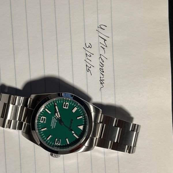 [WTS] Seiko Explorer Homage - $110 | WatchCharts Marketplace