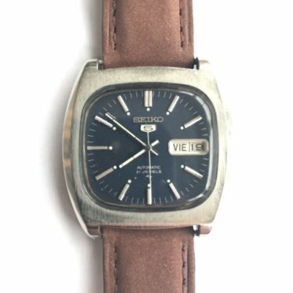Seiko 5 7019-5000 Monaco Vintage Automatic Square Men’s Watch | WatchCharts