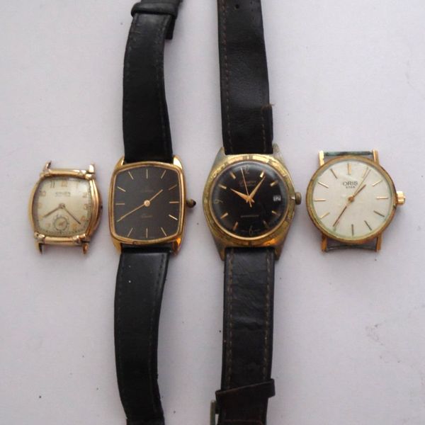 VINTAGE SWISS MADE ORIS STAR SICURA 23 JEWEL QUARTZ CONSUL & GRUEN ...