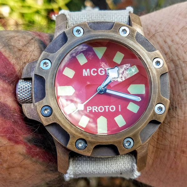 WGC Bronze Watch McGee Bronzo homage 1 of 1 Swiss Automatic ...