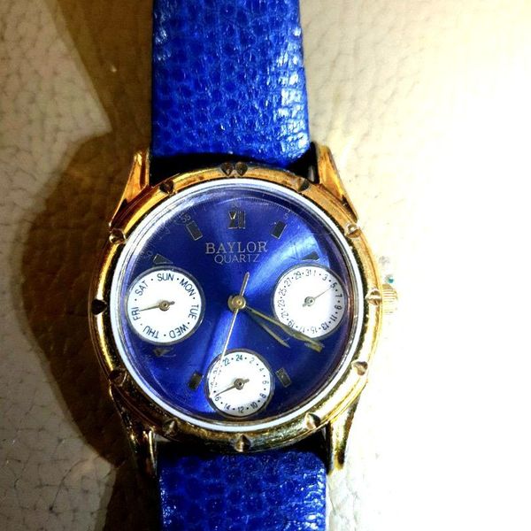 Swiss Baylor Ocean blue ladies automatic watch | WatchCharts Marketplace
