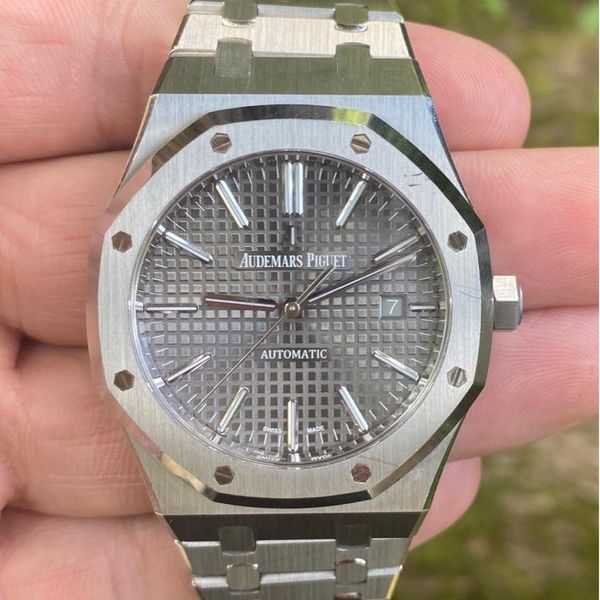 FS: Audemars Piguet 15400ST Royal Oak Selfwinding 41mm Grey Dial ...