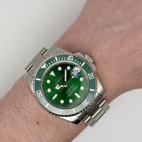 Seiko Mod Steel Hulk Automatic Watch | WatchCharts Marketplace
