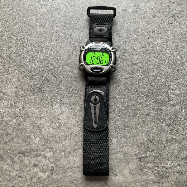 Timex T47852, Women's "Expedition" Chronograph Watch, Alarm, Indiglo Bin E | WatchCharts Marketplace