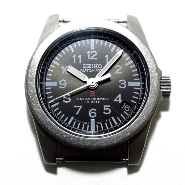 [New] [Used] SEIKO (Seiko) SUS watch back scale / no belt black ...