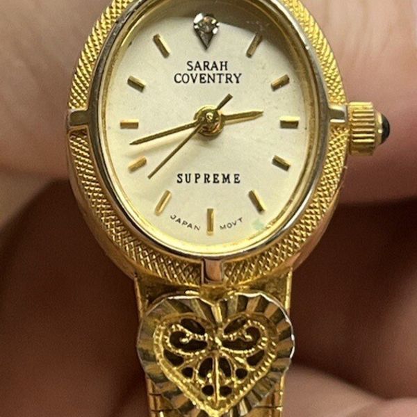 Vintage Ladies Watch Lot of 3 Signed Seiko, Sarah Cov., Elgin Gold Tone ...