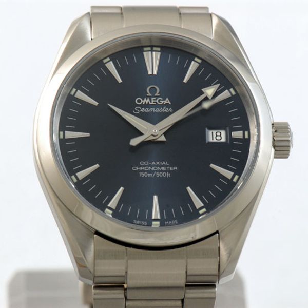FS: Omega Seamaster Aqua Terra 2500 Aqua Terra 2503.80.00 (Blue ...